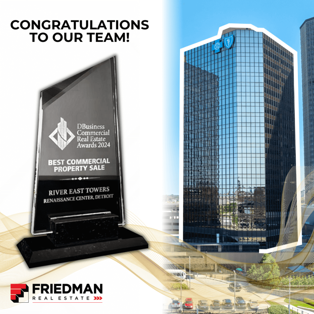 Friedman Real Estate Claims Victory at DBusiness Commercial Real Estate ...